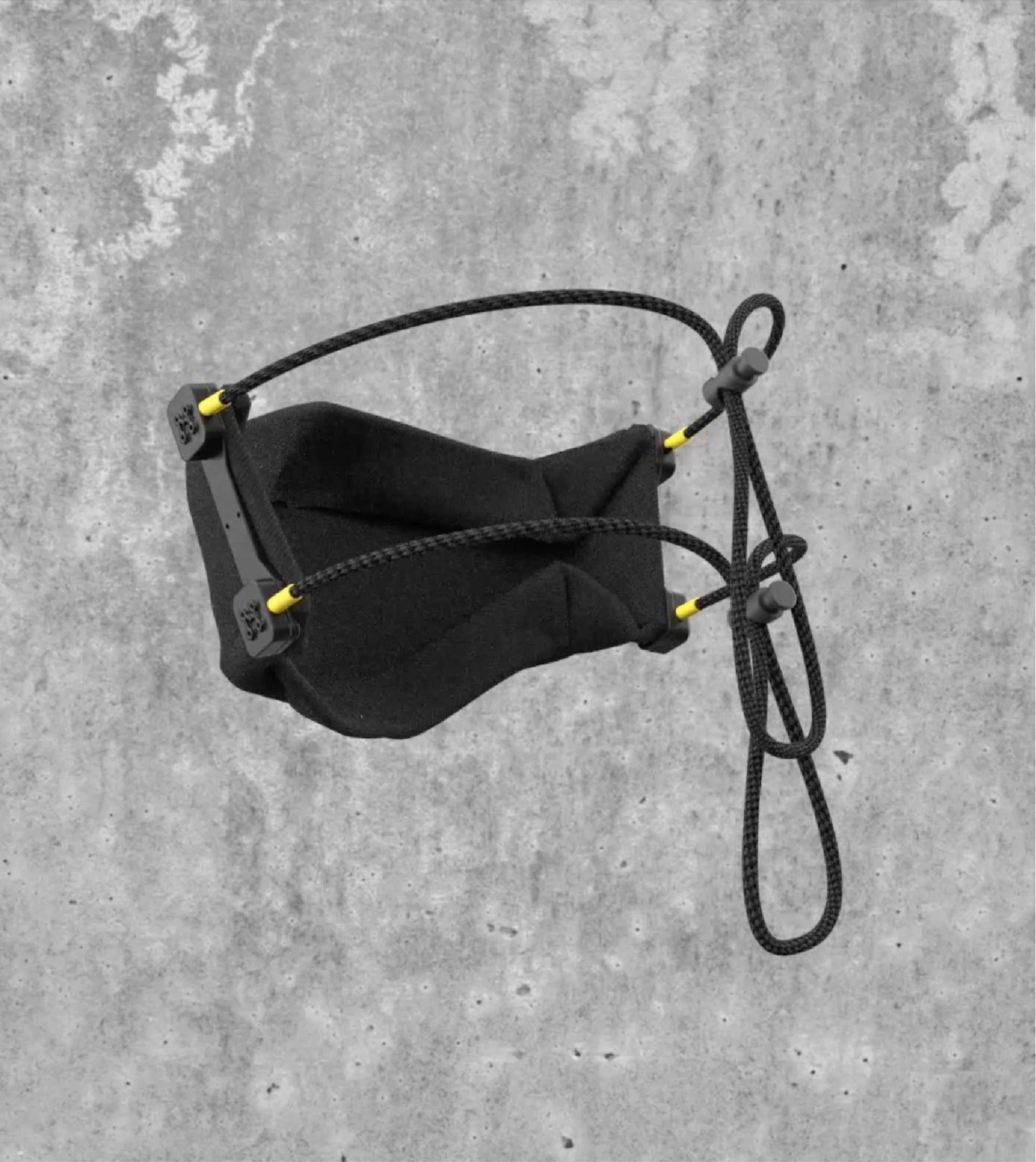 Upcycled Black Face Mask